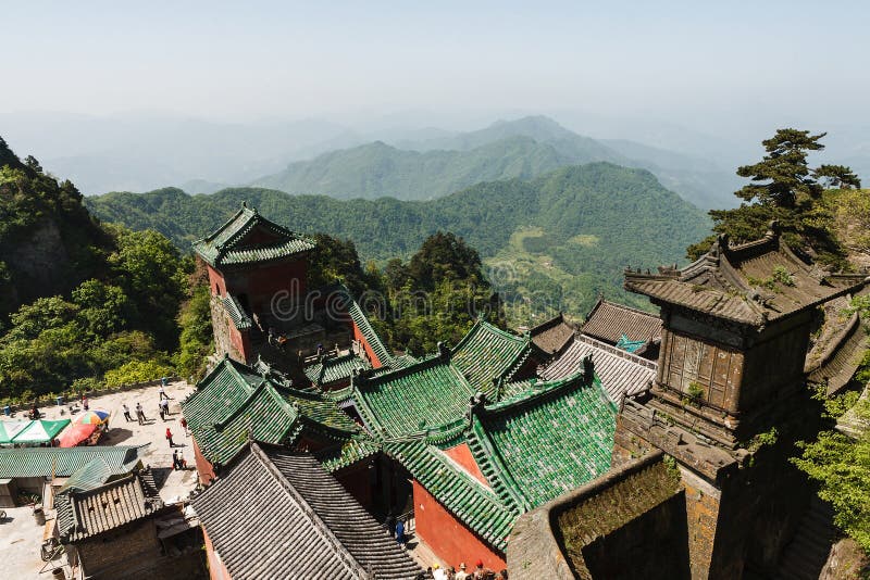 The Monasteries of Wudang Mountains Editorial Stock Photo - Image of ...