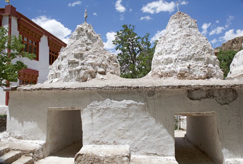 Monasterio De Alchi Alchi Gompa En Ladakh Jammu Y Kashmir India. Foto ...