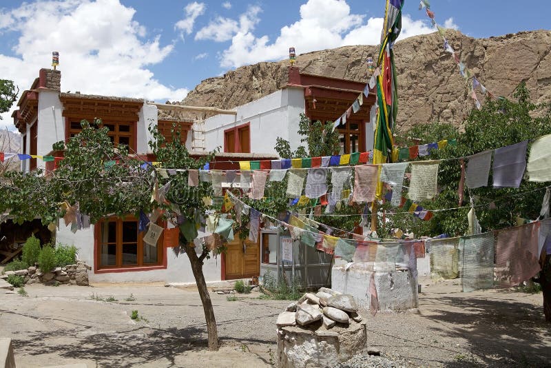Monasterio De Alchi Alchi Gompa En Ladakh Jammu Y Kashmir India. Foto ...