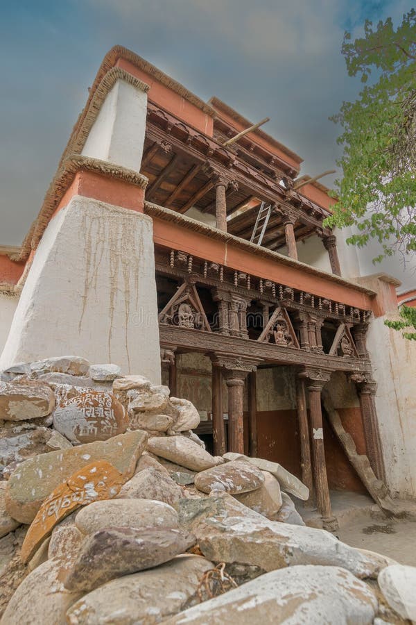 Monasterio De Alchi Alchi Gompa En Ladakh Jammu Y Kashmir India. Foto ...