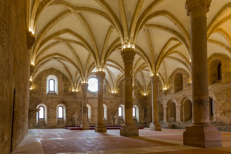 Monasterio De Alcobaca, En Portugal Imagen de archivo editorial ...