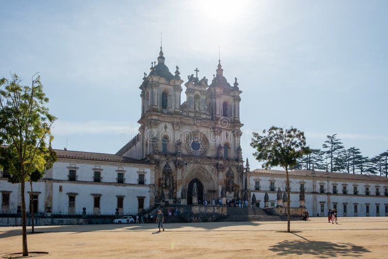 Monasterio De Alcobaca Portugal Imagen editorial - Imagen de catedral ...