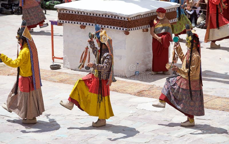 Monasterio De Hemis, Ladakh, La India Foto editorial - Imagen de ...