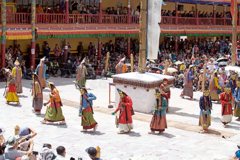 Monasterio De Hemis, Ladakh, La India Foto de archivo editorial ...