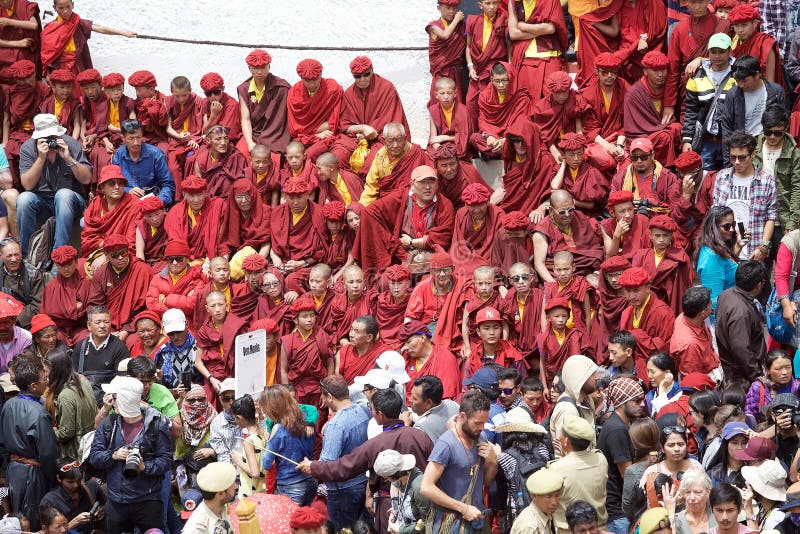 Monasterio De Hemis, Ladakh, La India Imagen de archivo editorial ...