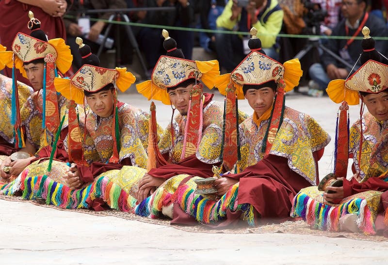 Monasterio De Hemis, Ladakh, La India Foto editorial - Imagen de ...