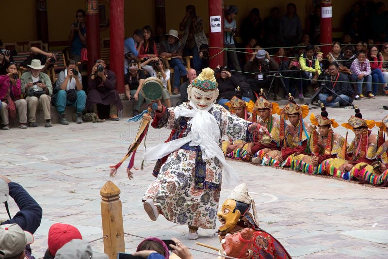 Monasterio De Hemis, Ladakh, La India Imagen de archivo editorial ...