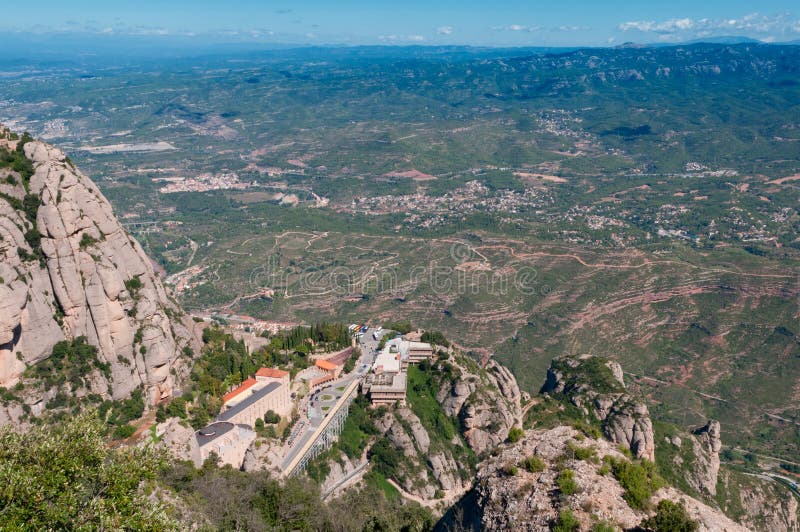 Monasterio De Montserrat, España Foto de archivo - Imagen de montserrat ...