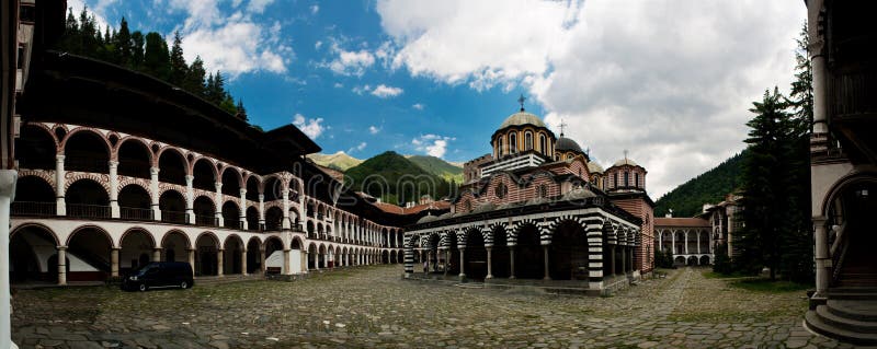 Monasterio De Rila - Bulgaria Imagen de archivo - Imagen de santo ...