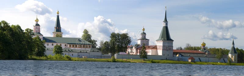 Monasterio De Valday Iversky, Rusia Foto de archivo - Imagen de ...
