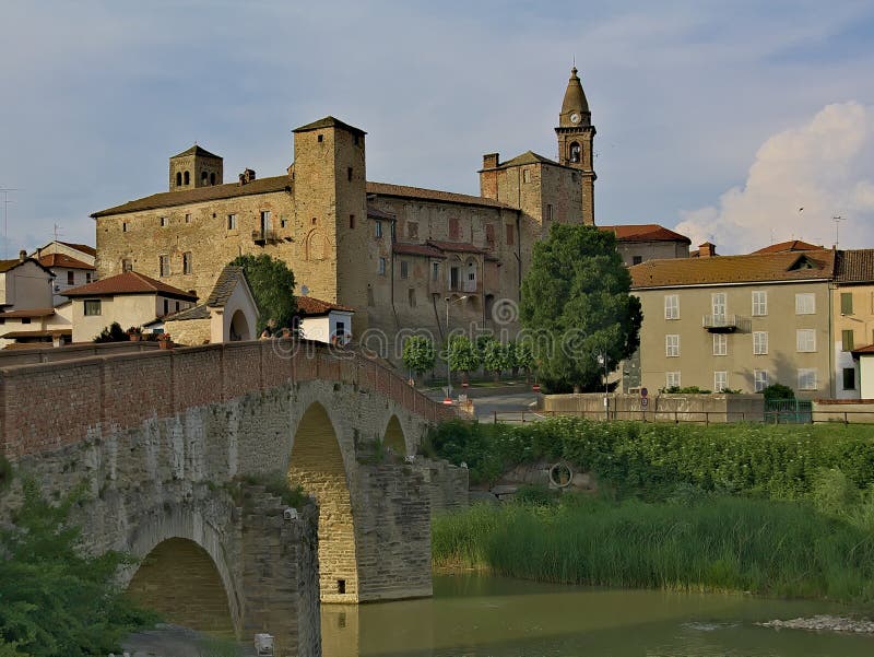 Monastero Bormida 3 stock photo. Image of tower, piemonte - 58245254