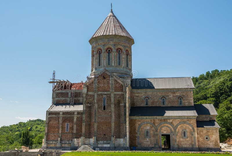 Monastero di Bodbe immagine stock. Immagine di architettura - 59266555