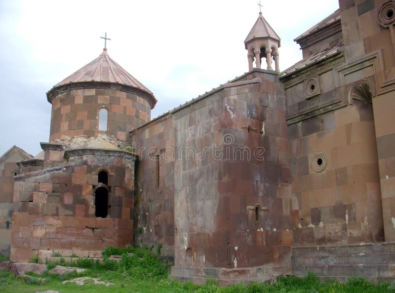 Monastero Di Harichavank, Armenia Immagine Stock - Immagine di ...
