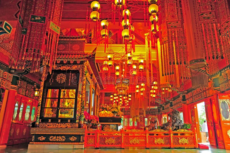 Monastero Di Po Lin, Hong Kong Fotografia Editoriale - Immagine di ...
