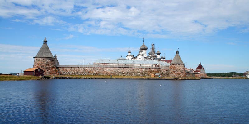 Trasfigurazione Del Monastero Di Jesus Christ Savior Solovetskiy Sulle ...