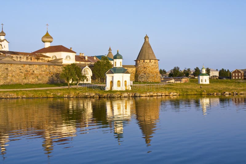 Monastero Di Solovki, Russia Fotografia Stock - Immagine di nordico ...
