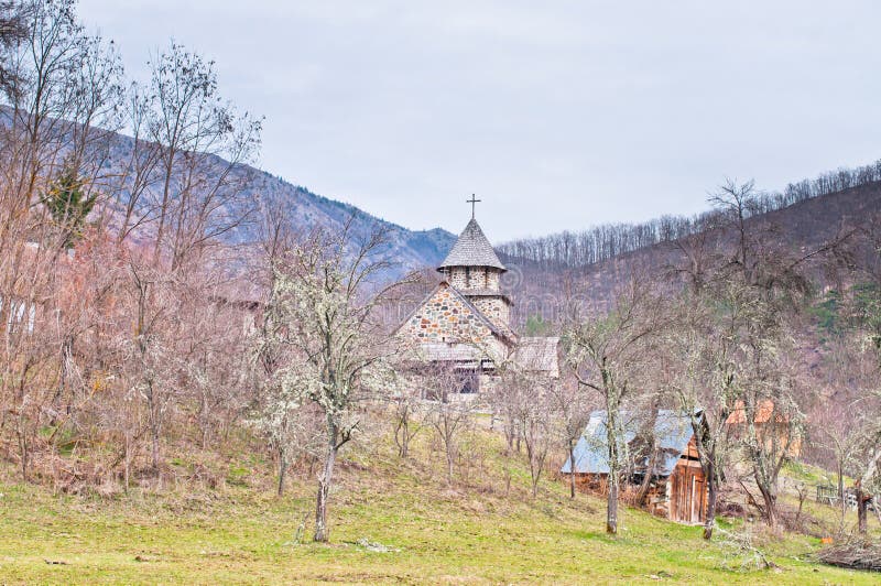 Monastero di Uvaz fotografia stock. Immagine di procedere - 30399226