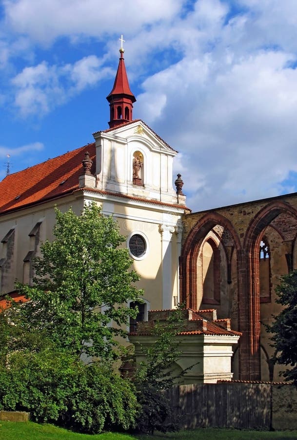 Sazava monastery stock image. Image of outside, republic - 22411419