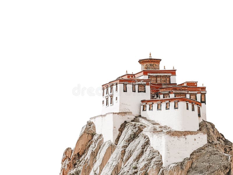 Monastery Against Transparent Background for Architectural ...