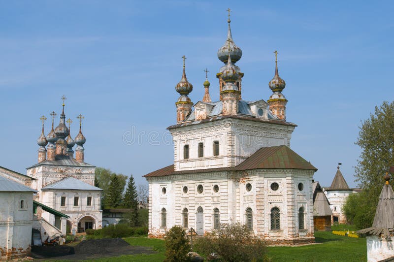 Monastery of Archangel Michael Stock Photo - Image of wall, blue: 31365854