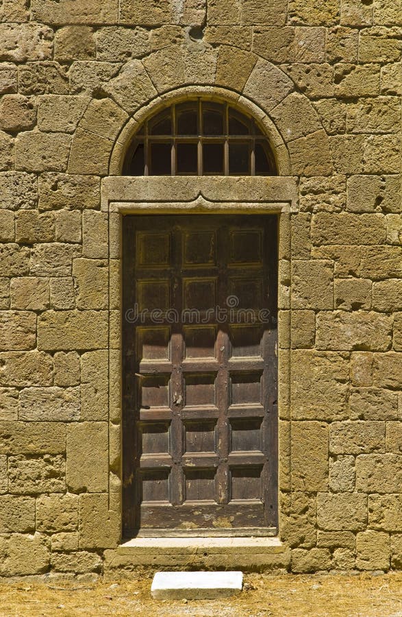 Monastery back door stock photo. Image of nunnery, arch - 10522960