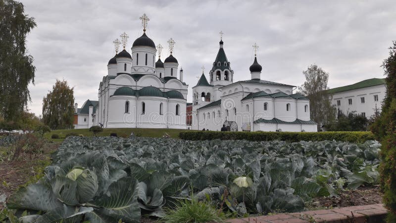 Monastery Backyard Farm Russia Stock Image - Image of farm, tourism ...