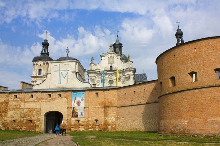 Monastery of the Bare Carmelites in Berdichev, Ukraine Stock Image ...
