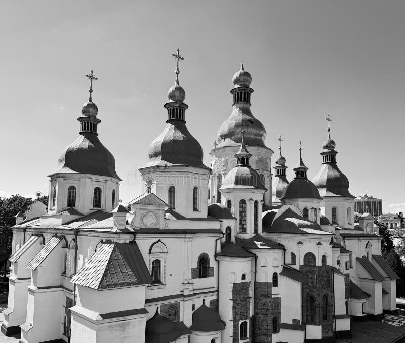Monastery in Black and White Editorial Image - Image of cathedral ...