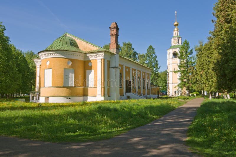 Monastery buildings stock photo. Image of cathedral, cross - 13659940