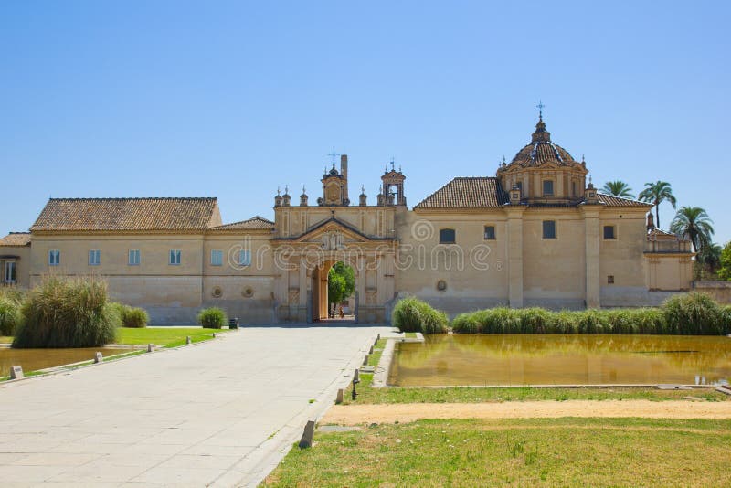 Monastery Cartuja, Sevilla, Spain Stock Image - Image of cartuha ...