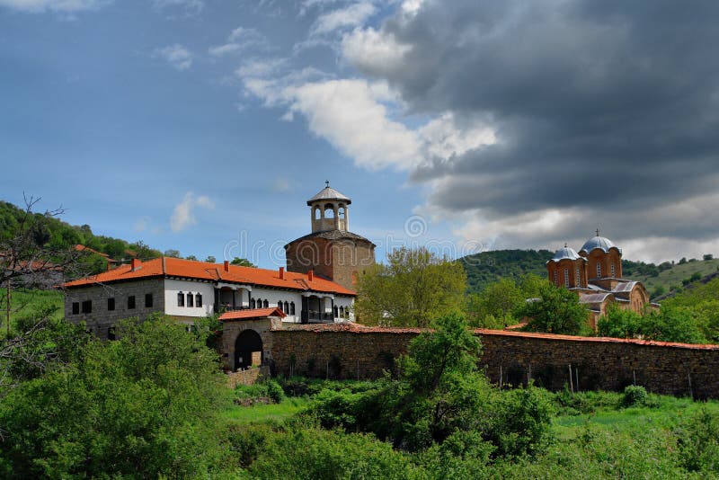 Monastery and Church Complex Editorial Photo - Image of road ...