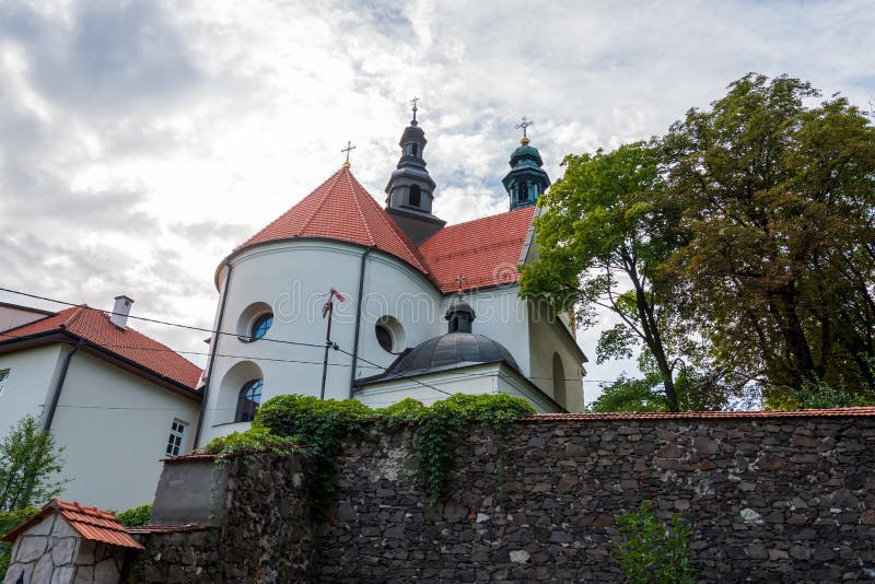 Monastery Complex of the Bernardines. Alwernia, Poland Stock Photo ...