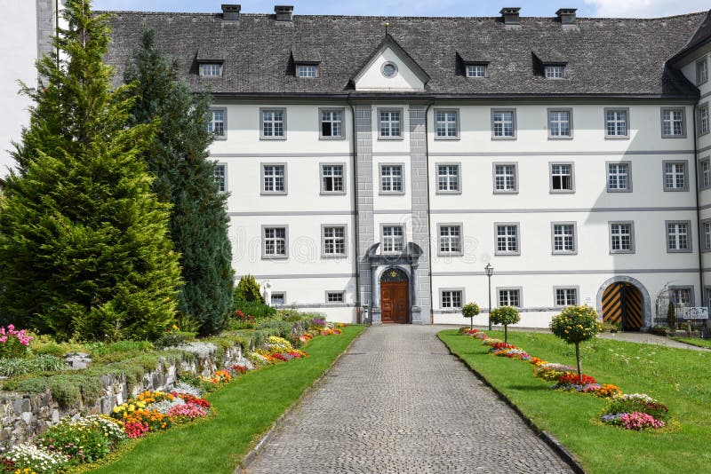 The Monastery of Engelberg on the Swiss Alps Editorial Image - Image of ...