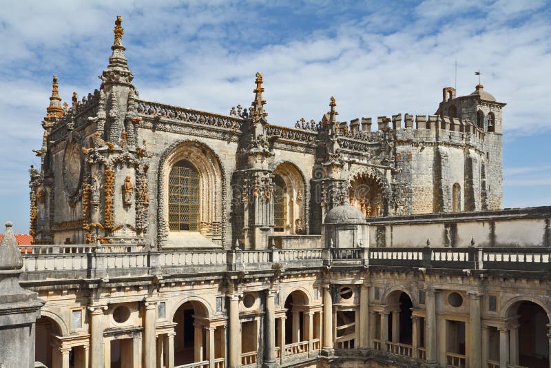 The Monastery-fortress of the Knights Templar Stock Photo - Image of ...