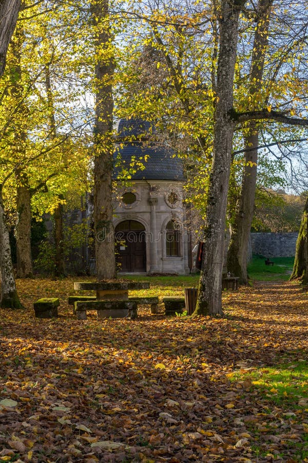 Monastery Garden in the German Village Called Ebrach Stock Photo ...