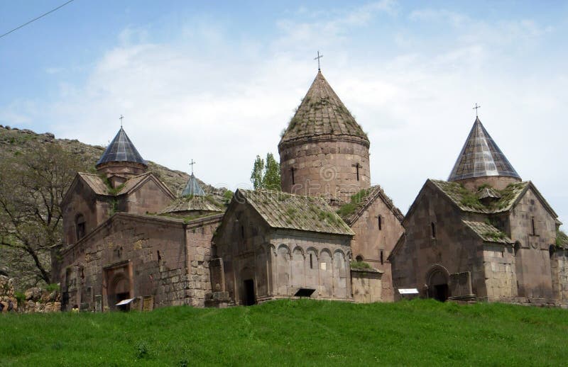 Monastery Goshavank, Armenia Stock Image - Image of armenia, history ...