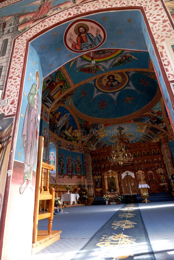 Monastery interior stock image. Image of angel, exterior - 10495545