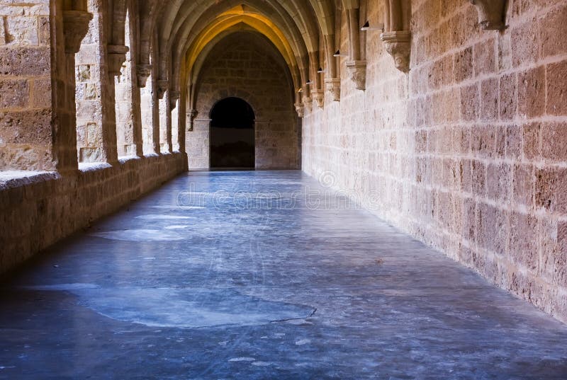 Monastery interior stock image. Image of historic, antiques - 7675091