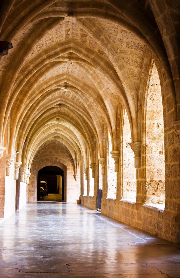 Monastery interior editorial photo. Image of historic - 7675091