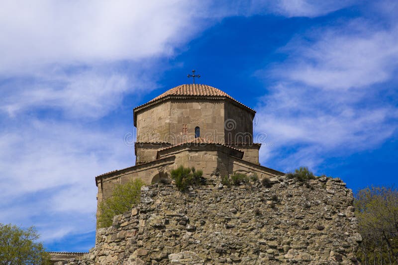 Monastery Jvari in Mtskheta in Georgia Editorial Photography - Image of ...