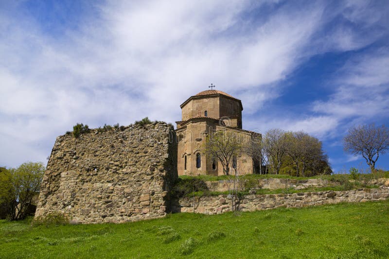 Monastery Jvari in Mtskheta in Georgia Editorial Image - Image of ...