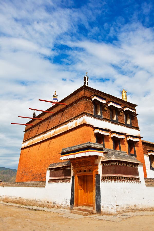 Monastery of Labrang Temple Stock Photo - Image of tibetan, asia: 20682736