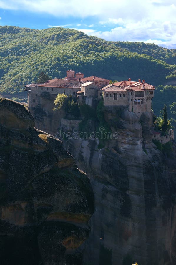 Monastery of Meteora stock photo. Image of monastery - 54326438