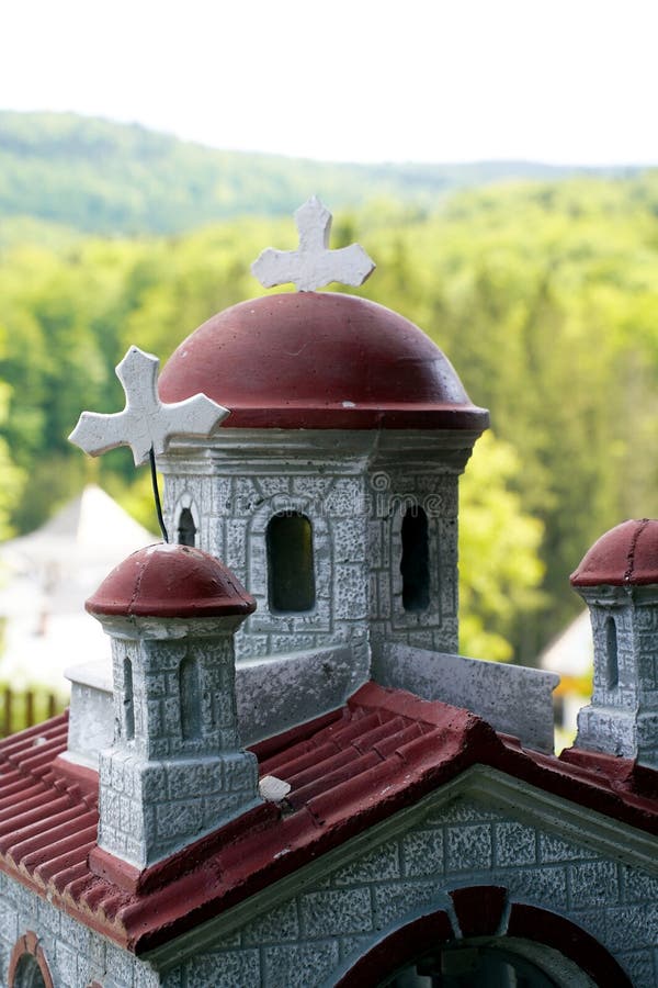 Monastery model editorial stock photo. Image of chapel - 318872828