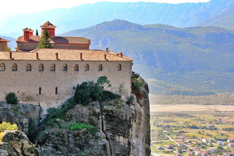 Monastery, Monastery on a Mountain, Monastery on a Rock, View from a ...