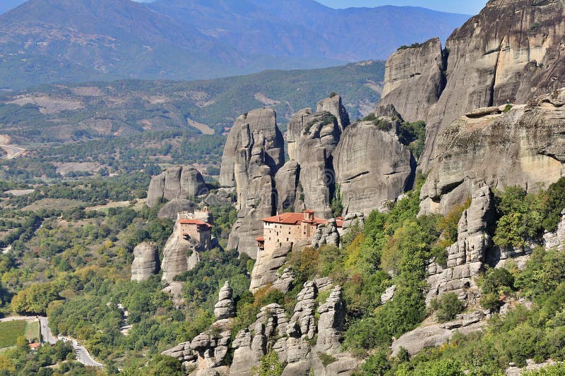 Monastery, Monastery on a Mountain, Monastery on a Rock, View from a ...