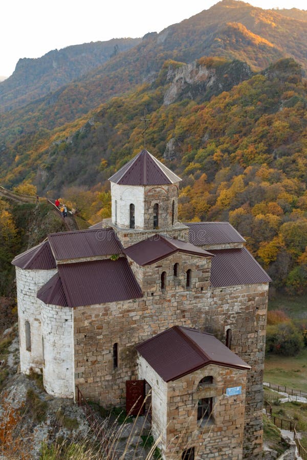 Old Monastery in the Mountains in Autumn Stock Photo - Image of autumn ...