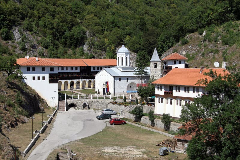 Monastery near Pljevlja stock image. Image of exterior - 26435019