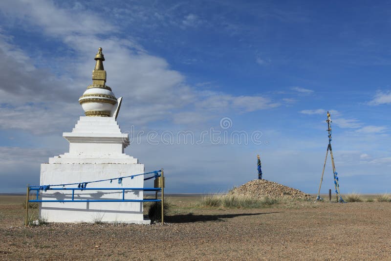 Monastery of Nomgon Mongolia Stock Photo - Image of buddhism, ruins ...