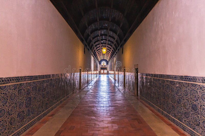 The Monastery of the Order of Christ Stock Photo - Image of ...